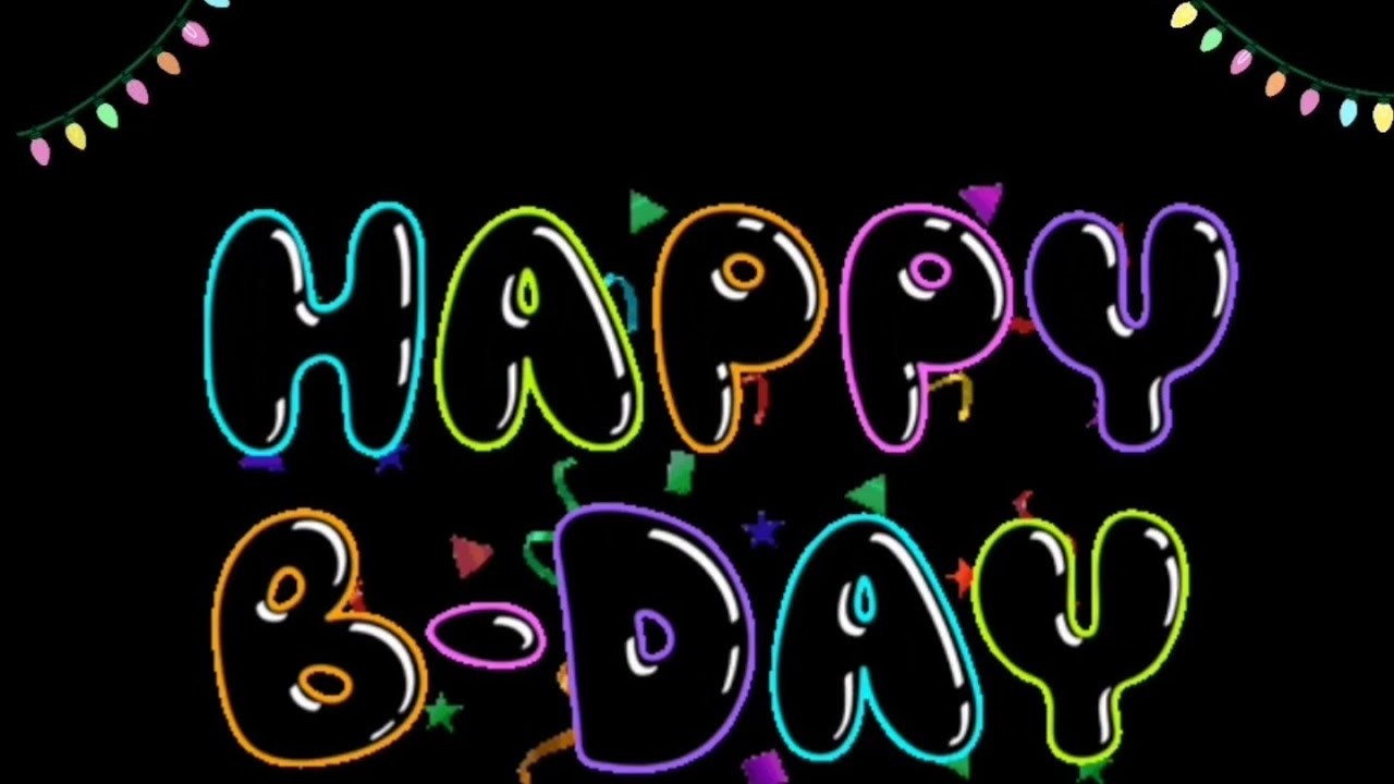 Happy birthday song whatsapp status/birthday countdown/animation/gif ...