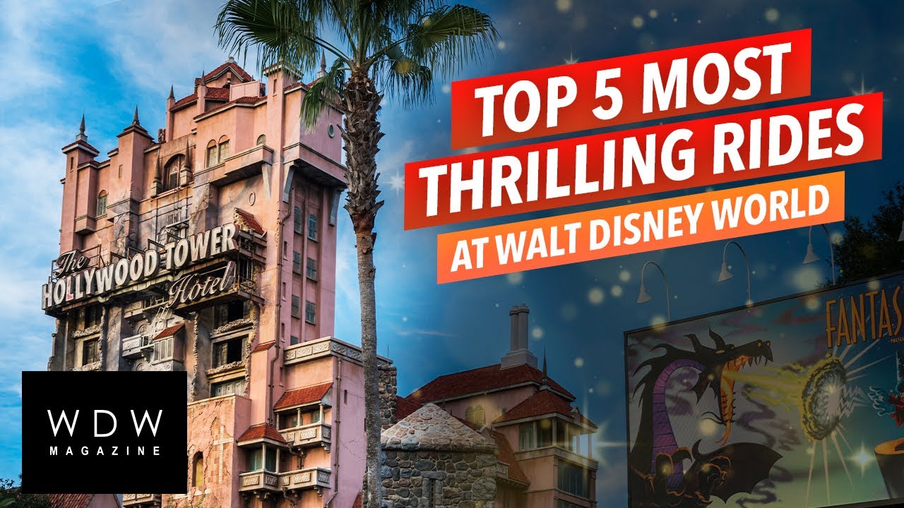 Top 5 Most Thrilling Rides at Walt Disney World - YouTube