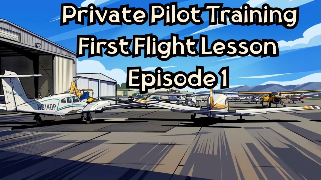 First Flight Lesson ️ | A Childhood Dream Takes Off (Episode 1) - YouTube