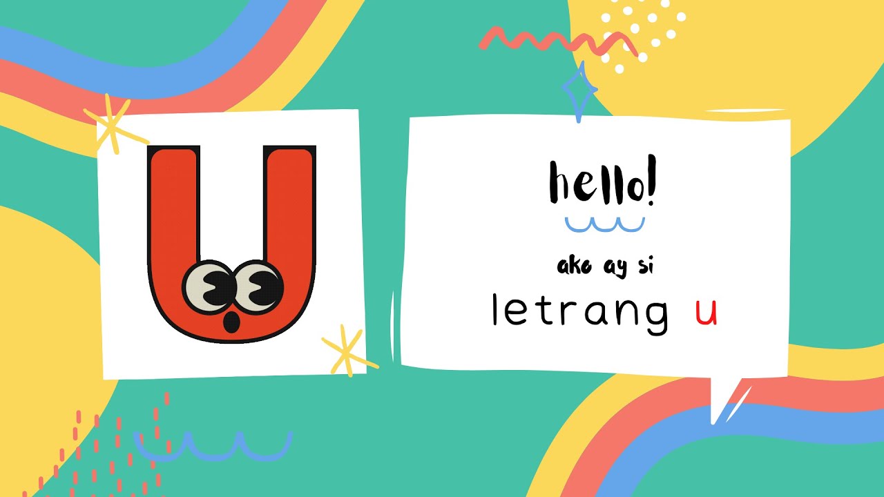 Filipino Letrang u | Teacher Gliz - YouTube