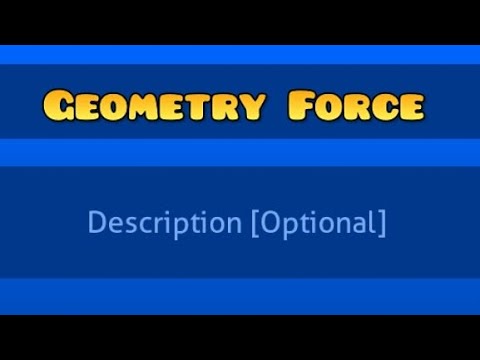 Geometry Force Sneak Peek - YouTube