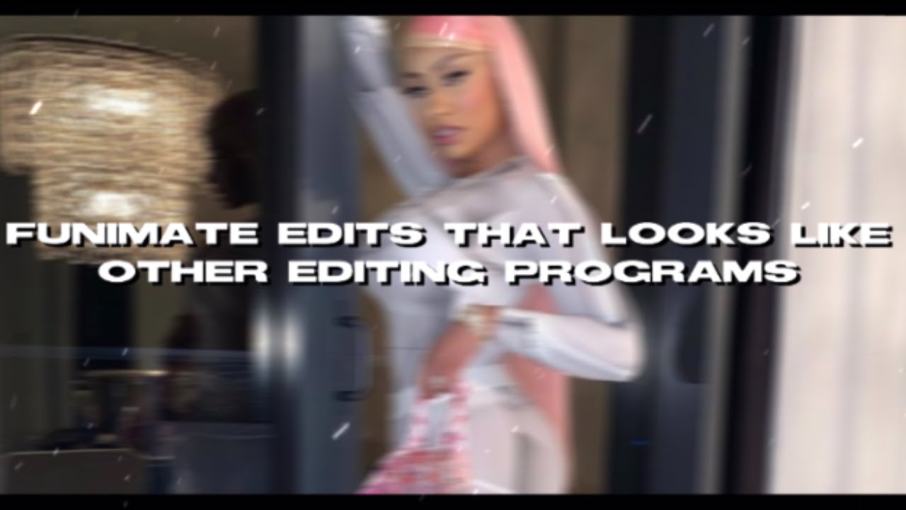 Funimate edits that looks like other editing programs - YouTube