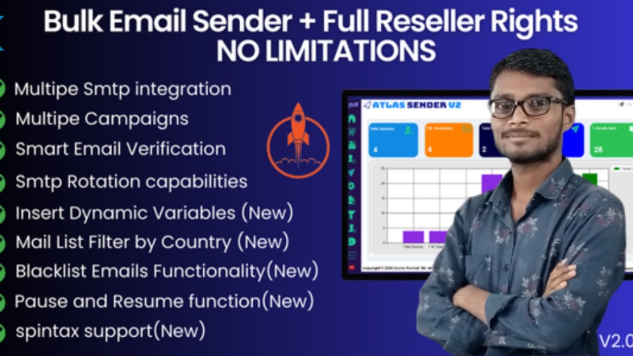 How To Use Atlas sender: Bulk Email Sender Software | Bulk Email Sender ...
