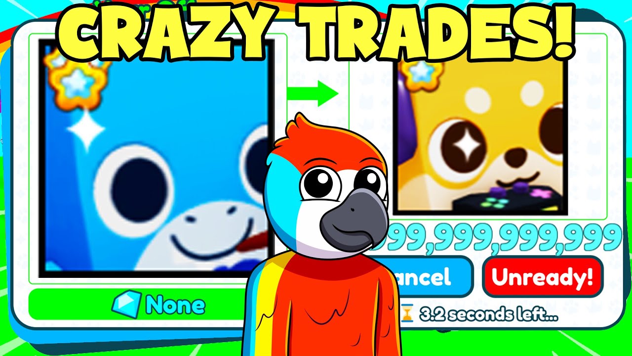 Trading HUGE SAILOR SHARK In Pet Simulator X Roblox - YouTube