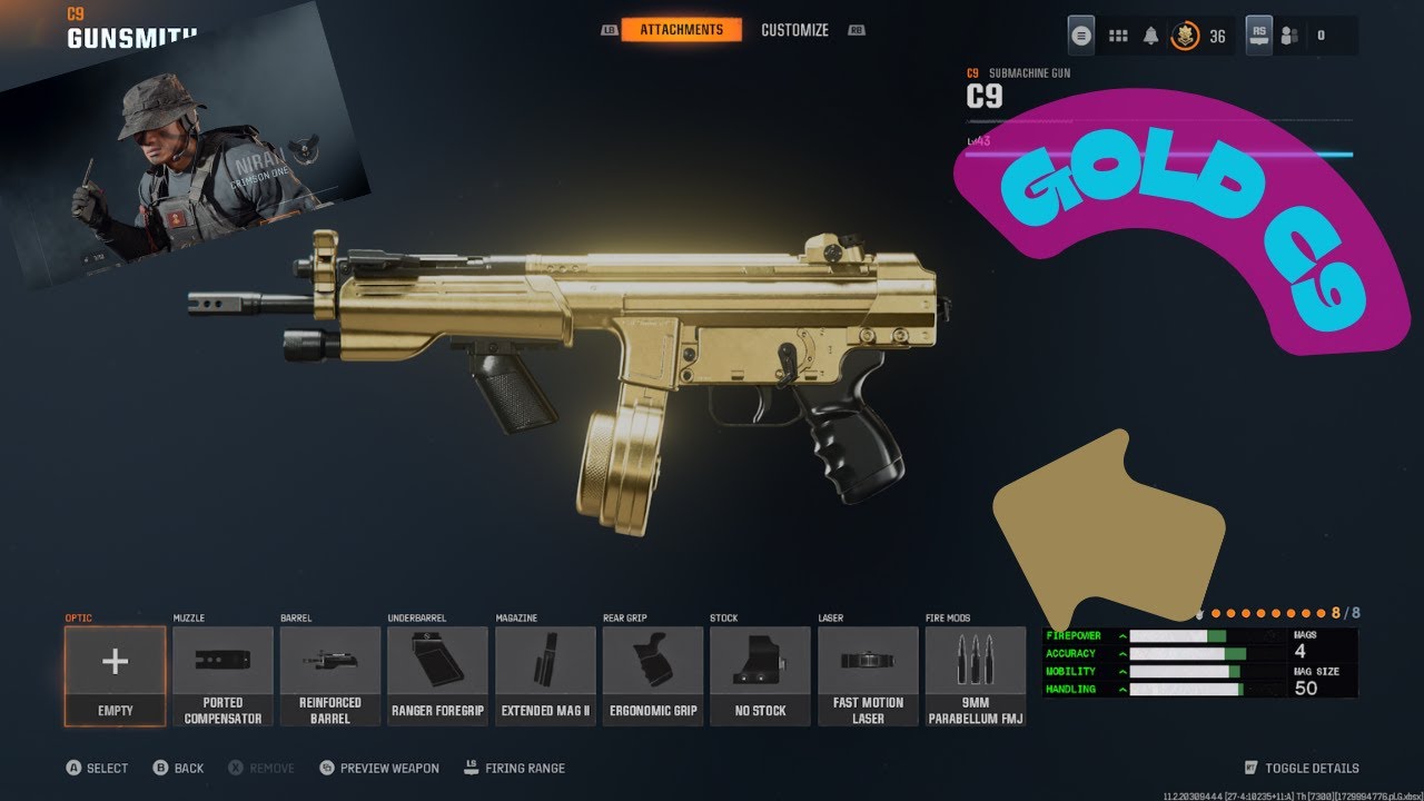 Call of Duty Black Ops 6 C9 Gold skin UNLOCKED- Bo6 Multiplayer ...