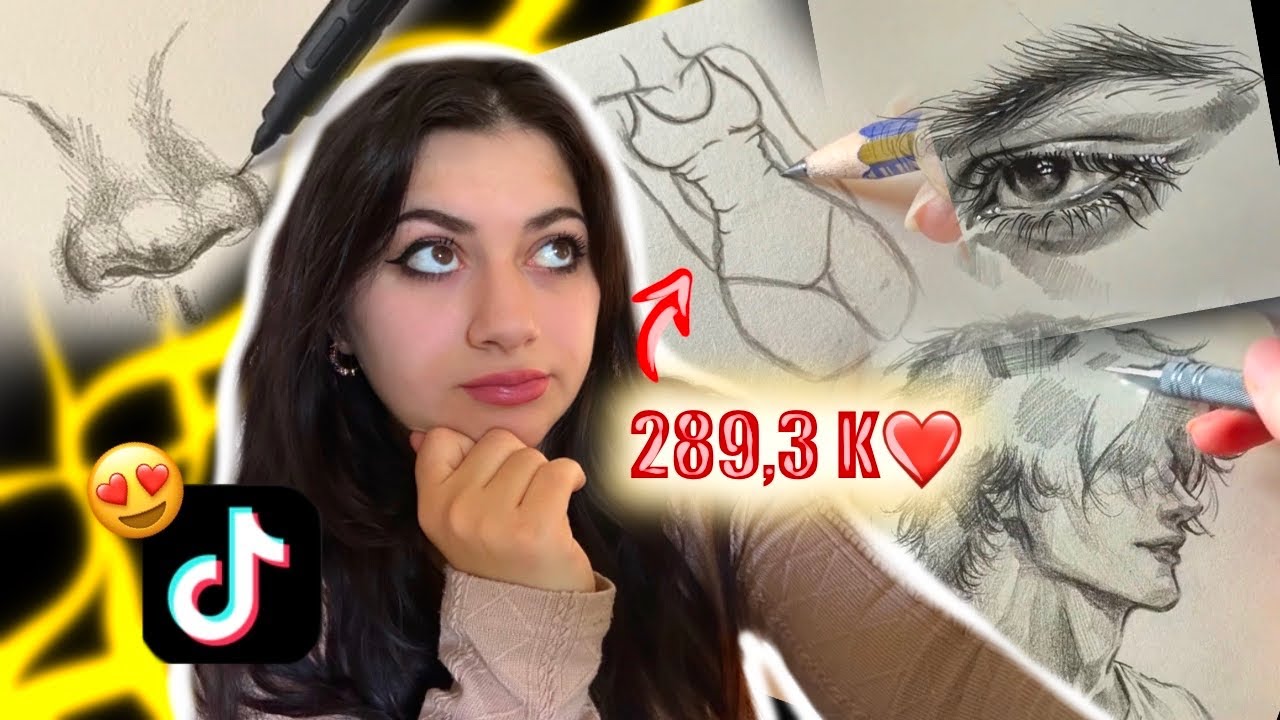 TİKTOK VİRAL Tutorial ÇİZİMLERİ DENİYORUM! Oluyor mu?🫢 - YouTube