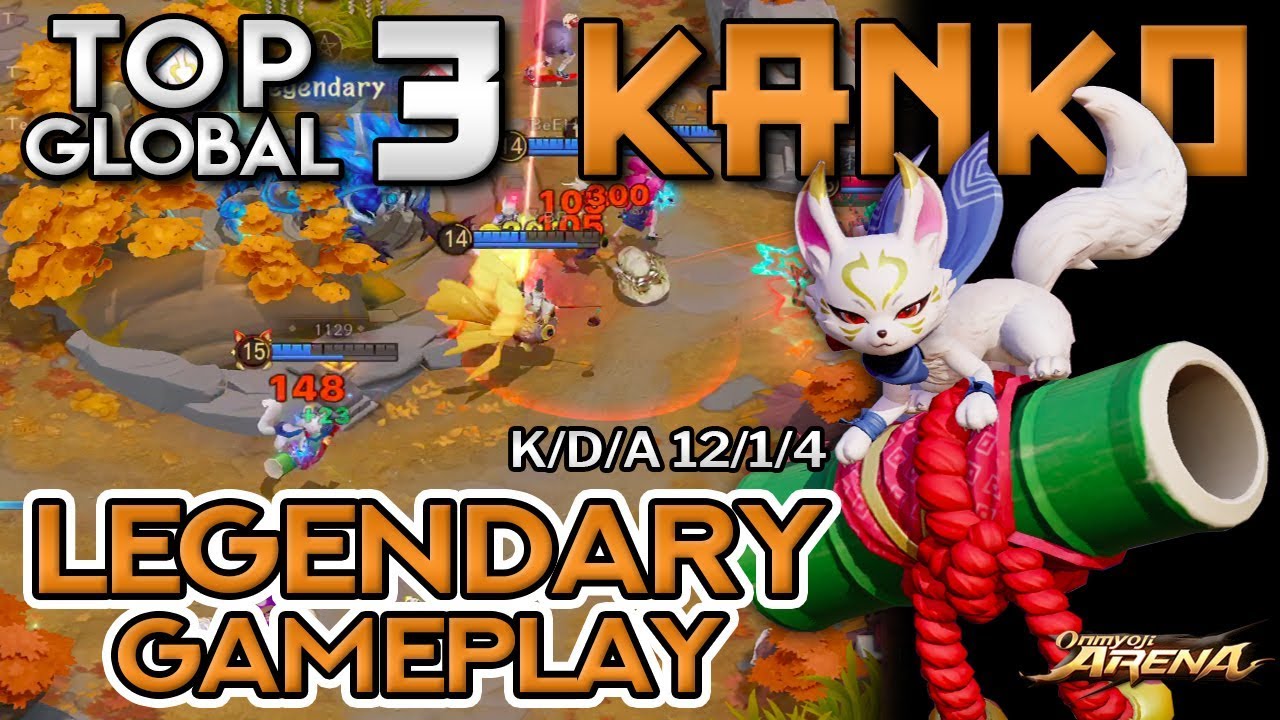 TOP 3 GLOBAL KANKO — PRO Build and Gameplay | Onmyoji Arena - YouTube