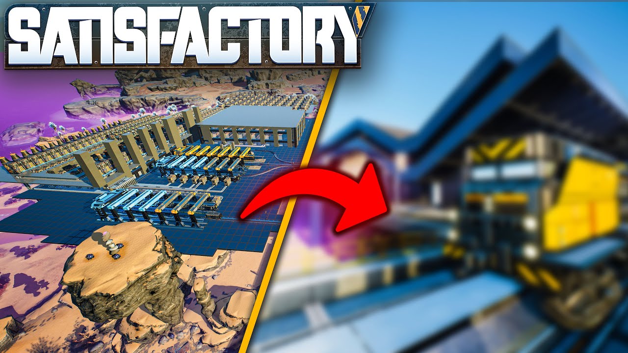 These DESIGN changes were NEEDED!!! in Satisfactory - YouTube