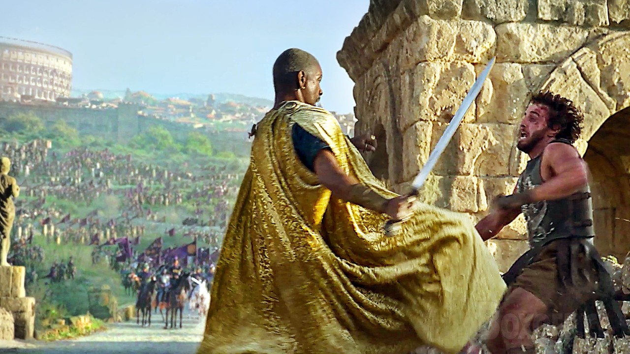 Denzel VS Maximus' Son | Gladiator 2 FINAL Fight - YouTube
