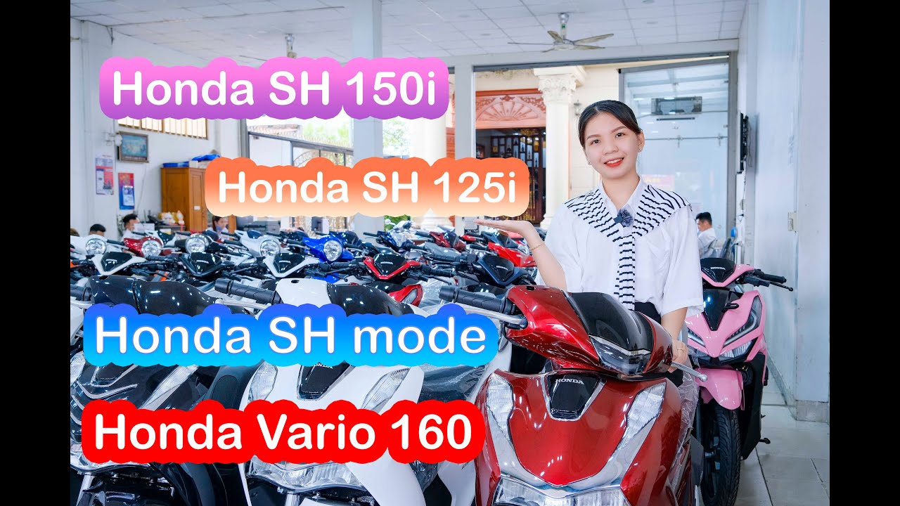 Cập nhật giá xe Honda SH 125i, 150i và SH mode I Honda vario 160 mới ...