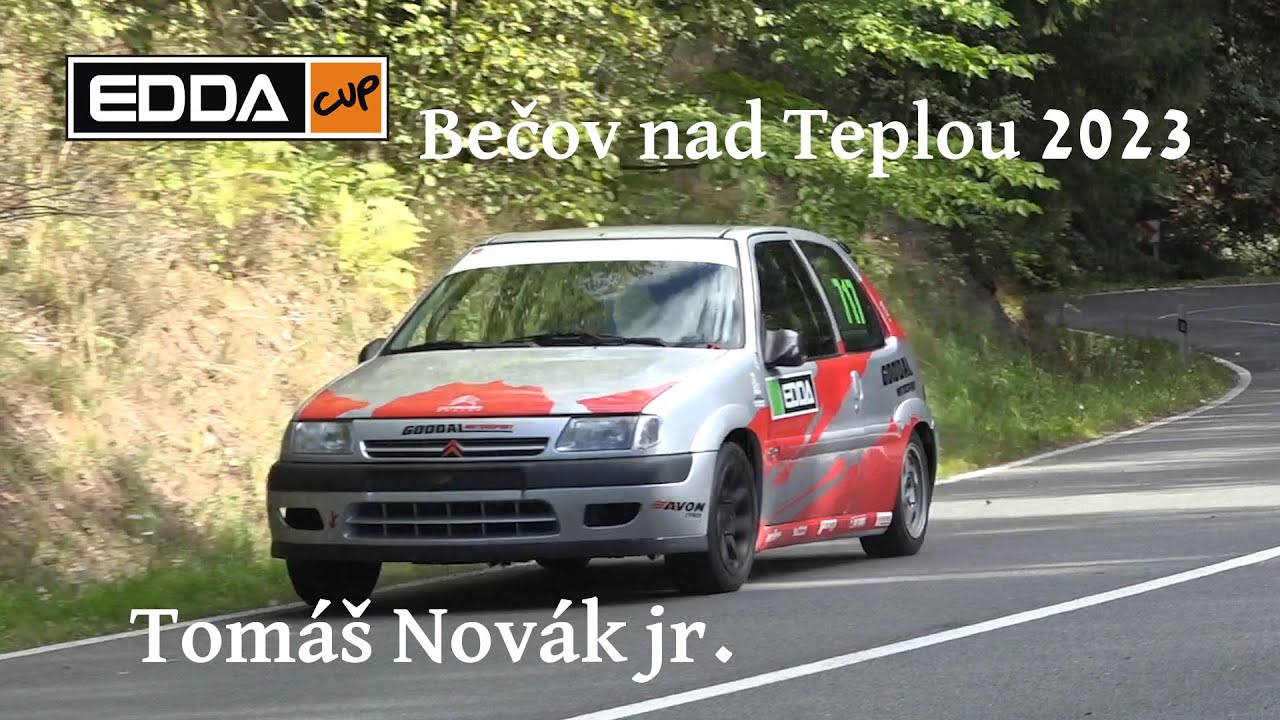 Tomáš Novák jr. - Citroen Saxo VTS - EDDA CUP Bečov nad Teplou 2023 ...