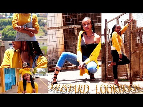 MUSTARD LOOKBOOK| HOW TO STYLE MUSTARD PIECES |NIMZ WAIRIMU
