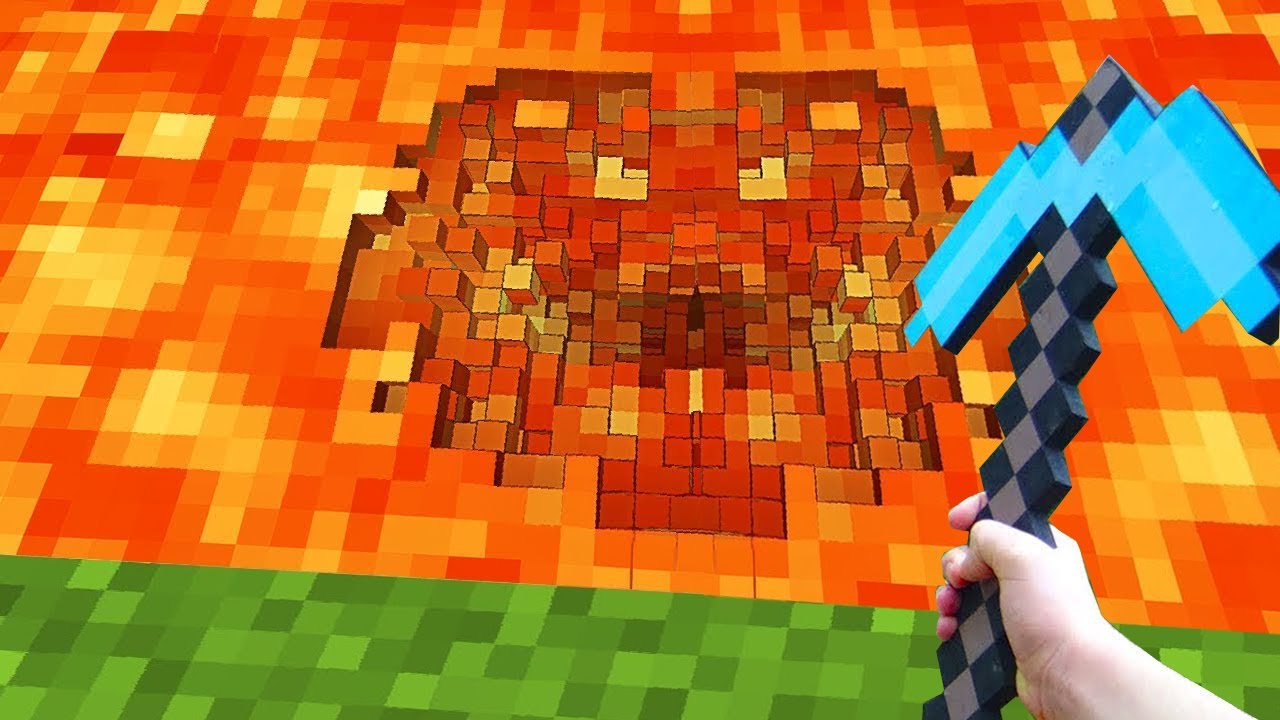 REALISTIC MINECRAFT IN REAL LIFE! - IRL Minecraft Animations / In Real ...