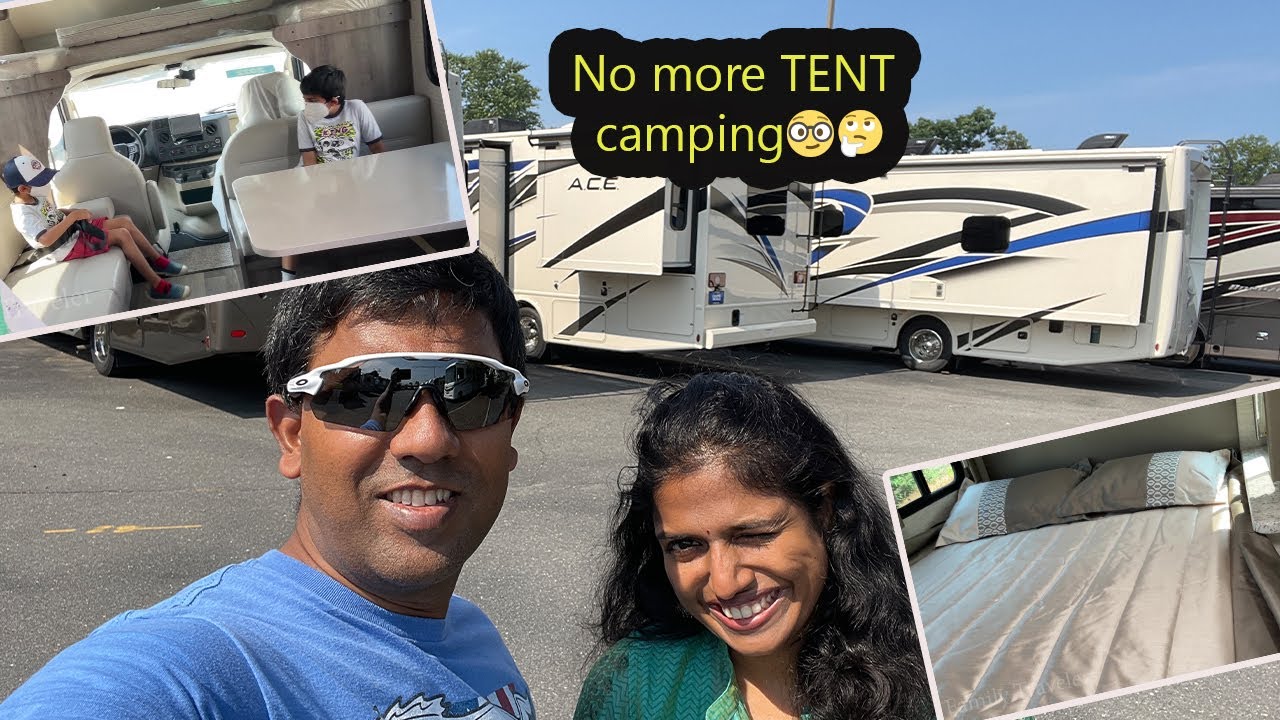 Luxury Camping செய்ய Camper Van வாங்கலாம் வாங்க -Caravan RV HOUSE tour ...