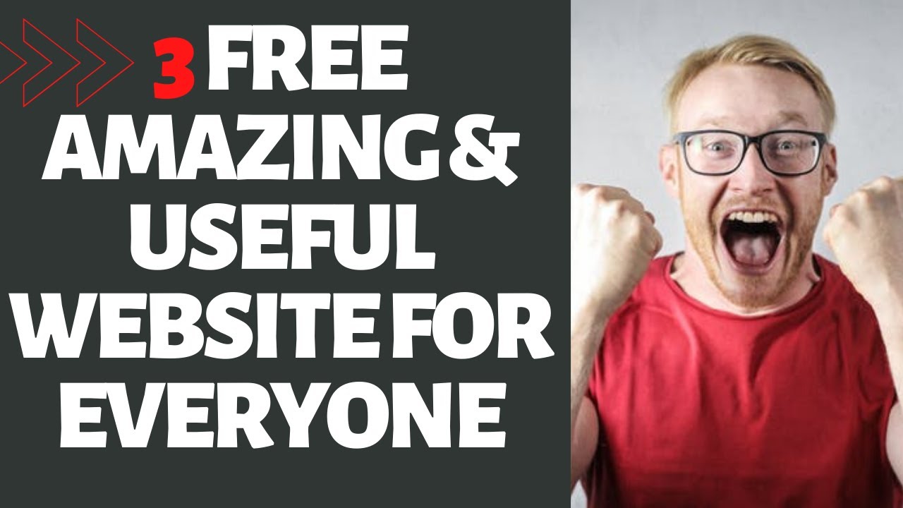FREE Useful Websites For Everyone Don't miss | Amazing websites 100% ...