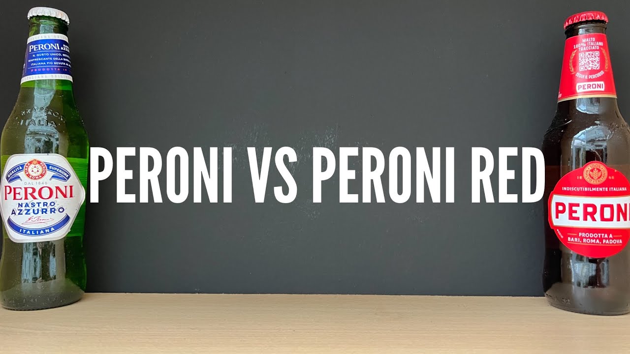 Peroni Nastro Azzurro Beer Vs Peroni Red Beer | Peroni Italian Lager ...