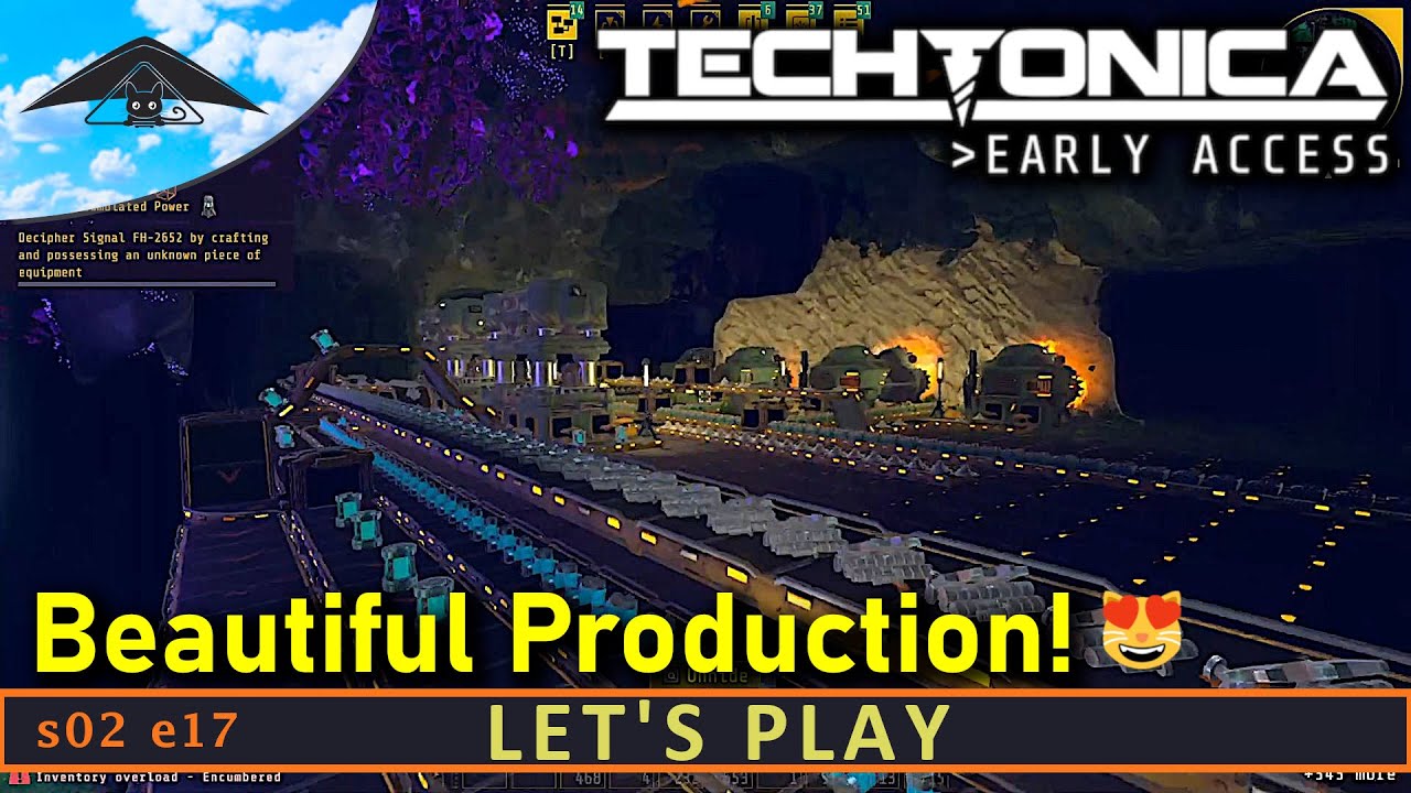 Beautiful Production! 😻 | Let's Play Techtonica s02 e17 - YouTube
