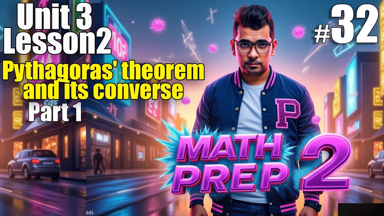 Math | Geometry | Prep 2 | Pythagoras' theoremand its converse - Part 1 ...