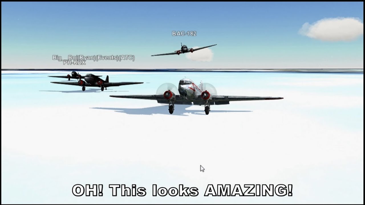 Extreme DC-3 Flying Around Nuuk, Greenland | "Ice Pilots" | GeoFS - YouTube