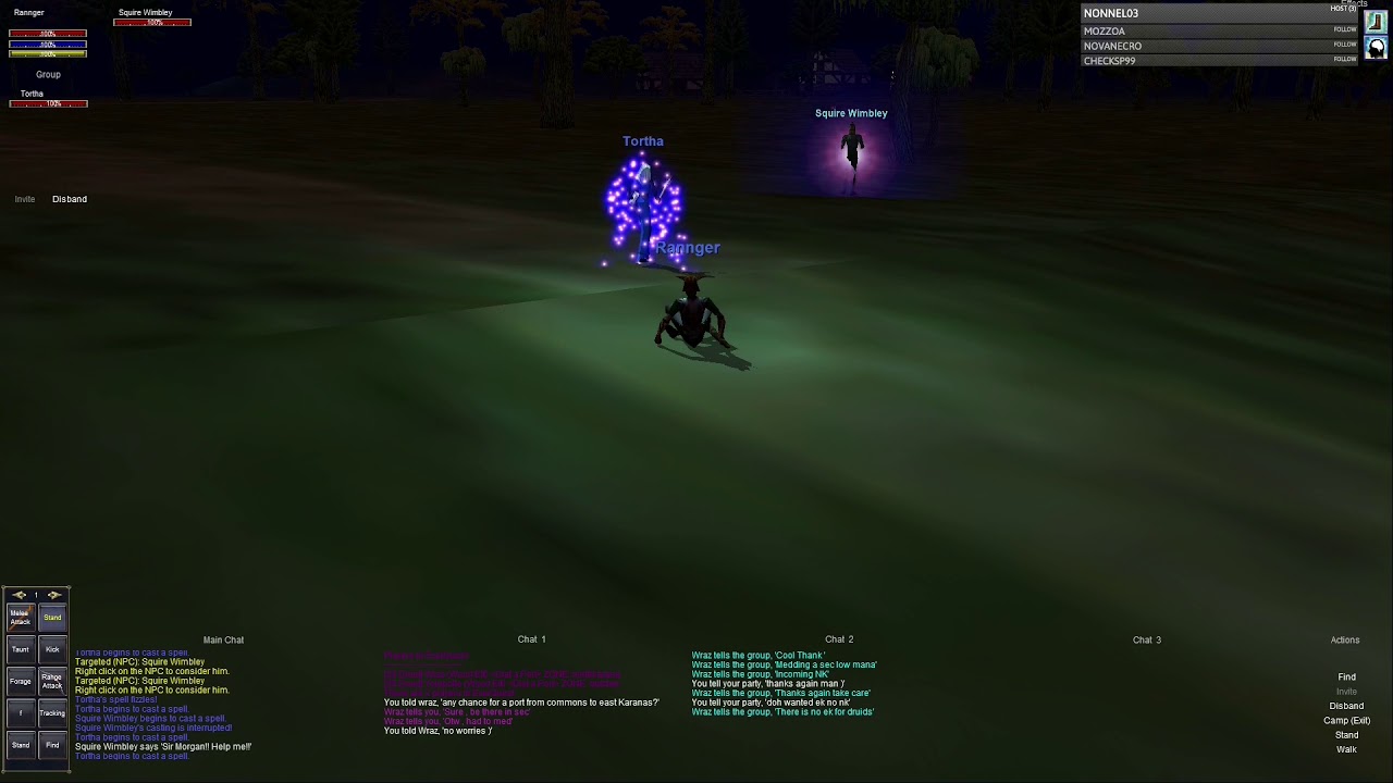 Everquest old school : Part 20 - Bridge Group - East karanas - Wood Elf ...