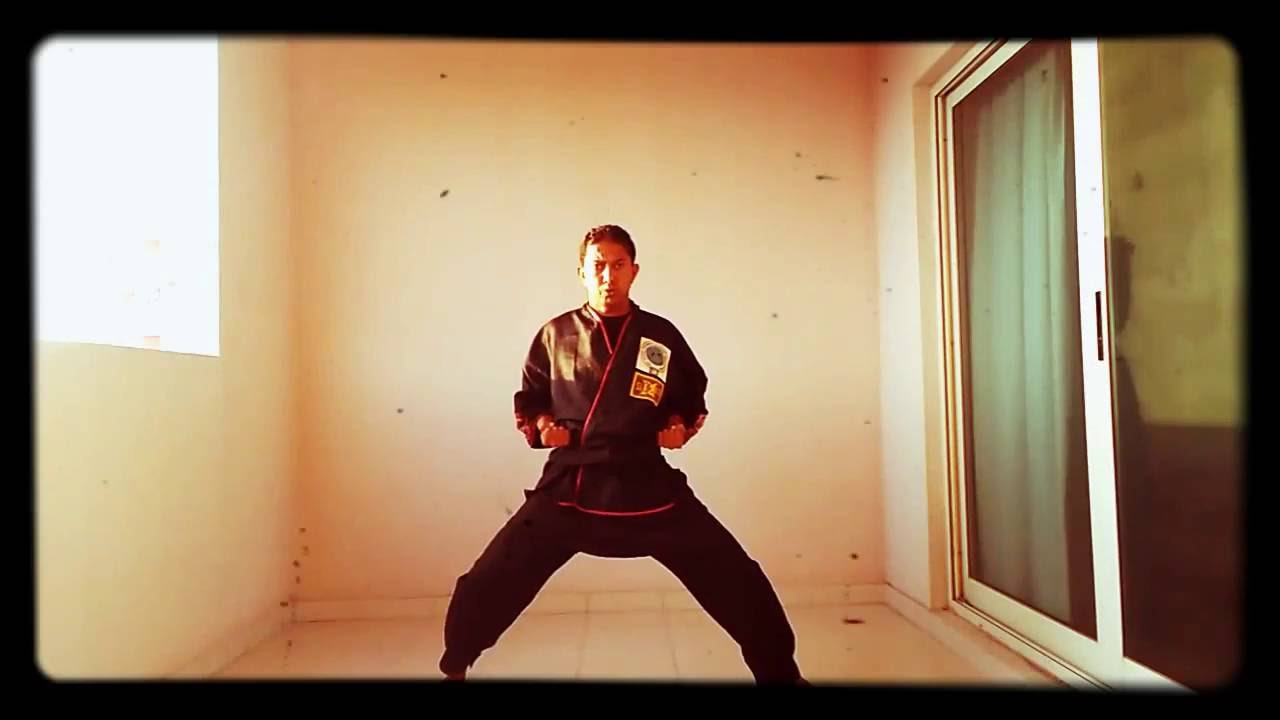 How to perform Morote-Zuki (or Double U Punch) - YouTube