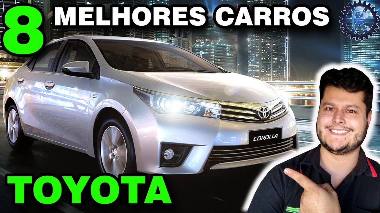 8 MELHORES CARROS da TOYOTA - YouTube