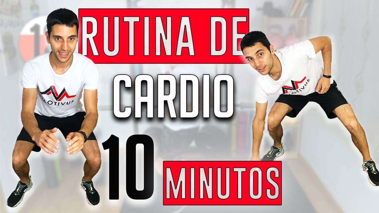 🔥RUTINA DE CARDIO en 10 MINUTOS / ENTRENAMIENTO EN CASA SIN MATERIAL ...