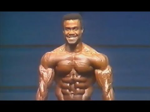 Michael Ashley - Mr. Olympia 1987 Posing