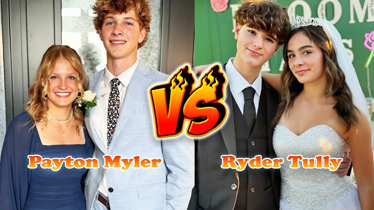 Payton Myler (Ninja Kidz TV) VS Ryder Tully (ROCK SQUAD) Transformation ...