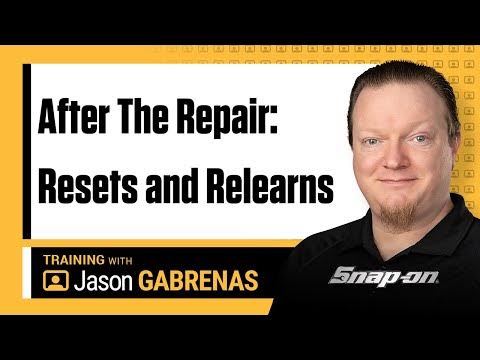 After The Repair: Resets and Relearns with Jason Gabrenas | Snap-on Diagnostics UK - YouTube