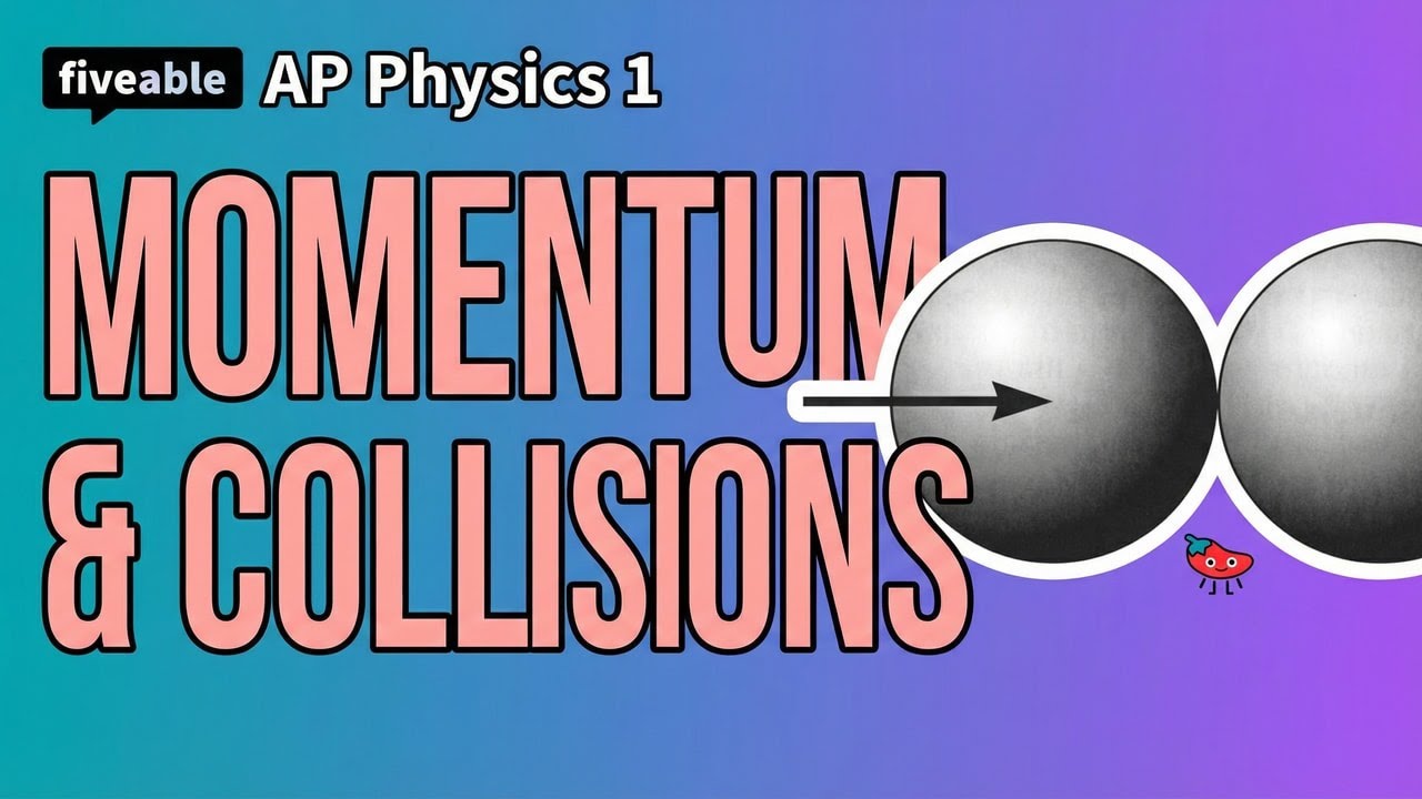 AP Physics C: Mechanics CRAM – Momentum & Collisions | Fiveable Cram ...