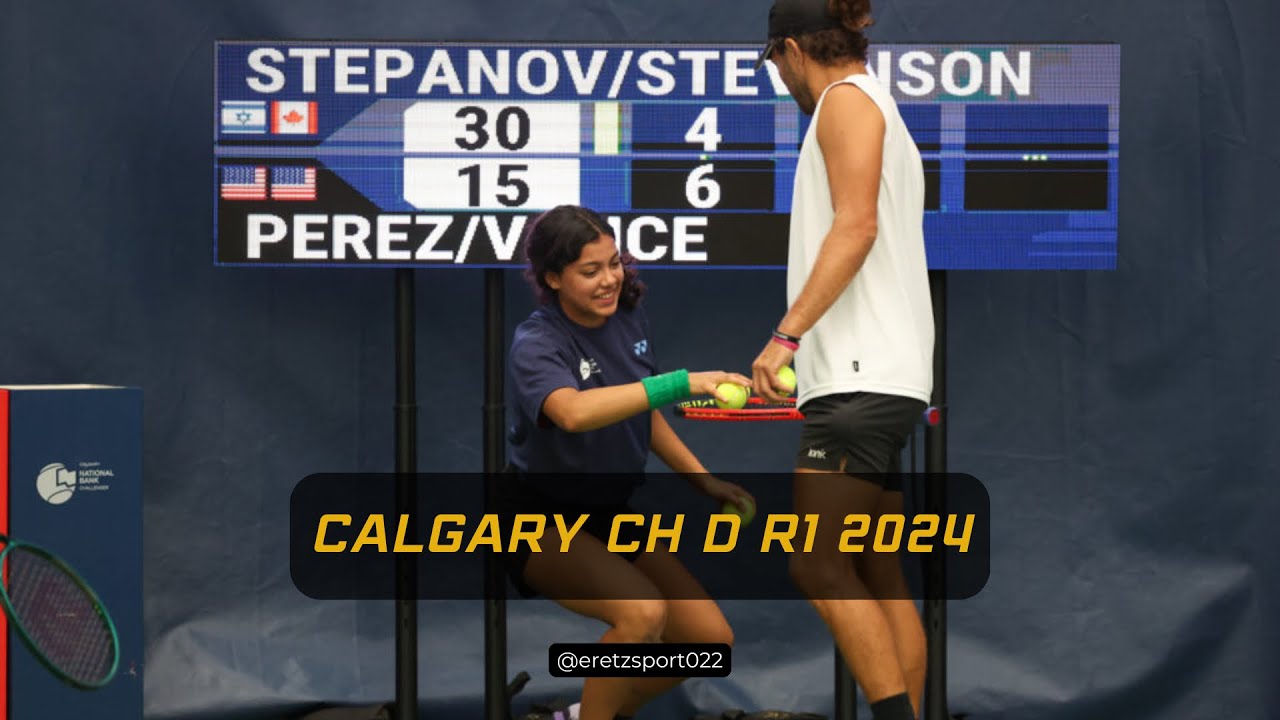 Calgary Challenger 2024 D R1: Roy Stepanov/Kelsey Stevenson vs. Jack ...