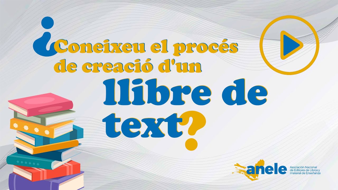 Coneixeu el procés de creació d'un llibre de text? En aquest vídeo t'ho expliquem - YouTube