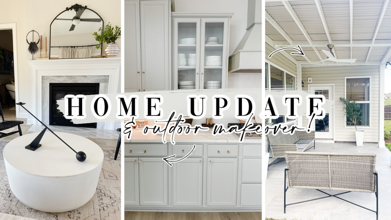 *NEW* HOME UPDATE | HOME DECOR, OUTDOOR MAKEOVER, & MORE! - YouTube