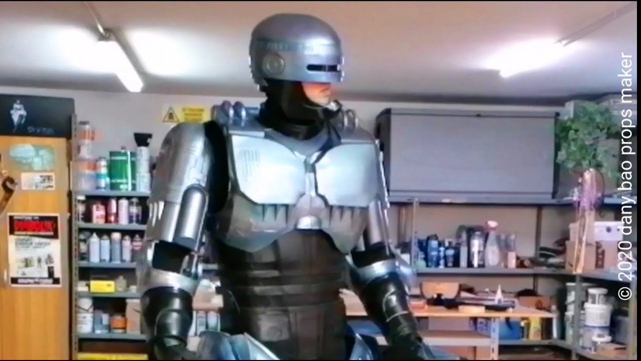 DANY BAO - robocop armor suit costume real opening of the thigh to ...