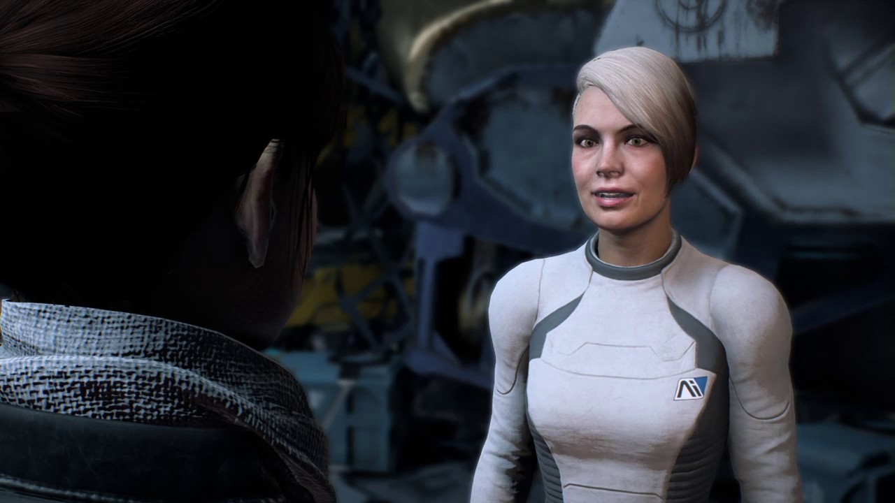 Mass Effect™: Andromeda Speaking to Cora (Did you know SHE IS AN ASARI ...
