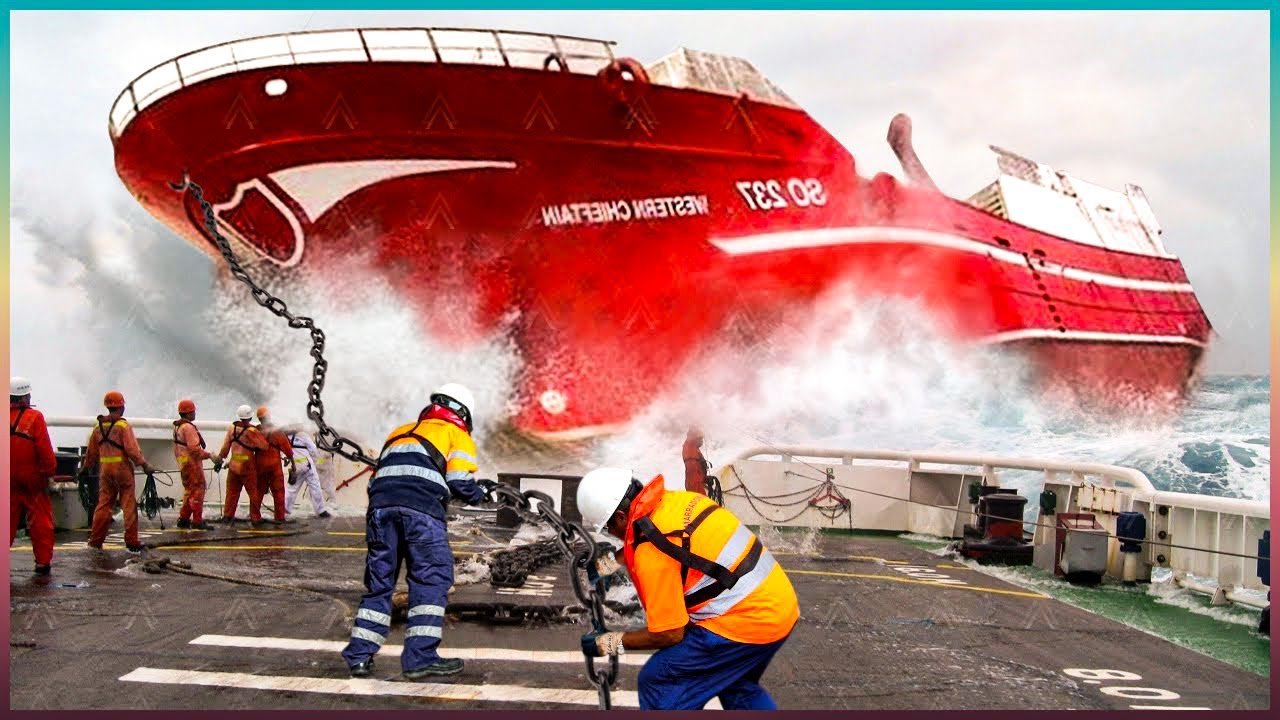 15 Biggest Ship Collisions and Mistakes Caught On Camera - YouTube