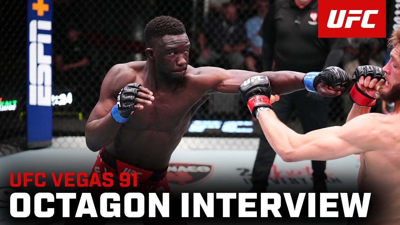 David Onama Octagon Interview | UFC Vegas 91 - YouTube