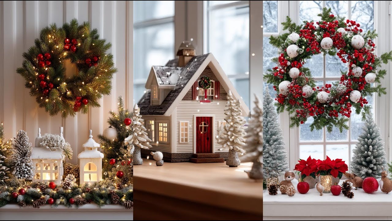 Cozy Farmhouse Christmas: Simple Holiday Crafts for Your Home 🎄 - YouTube