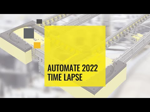 LOGOMAT automation systems at AUTOMATE 2022 - time lapse