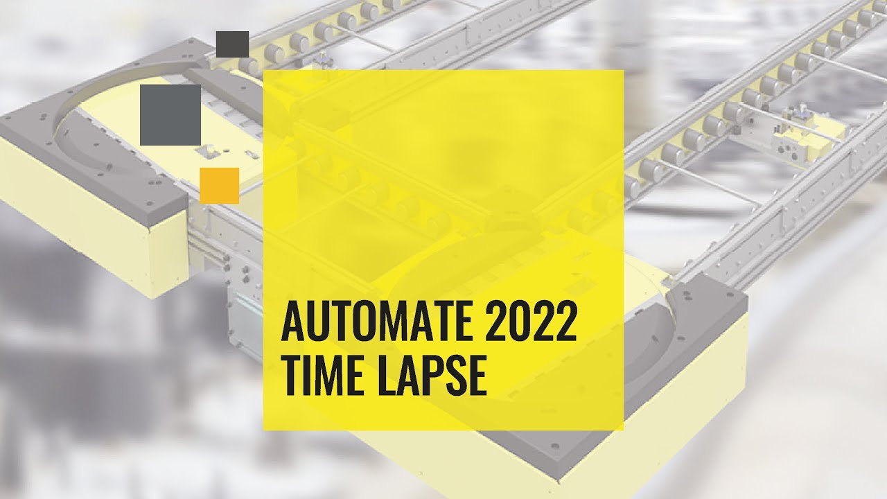 LOGOMAT automation systems at AUTOMATE 2022 - time lapse - YouTube