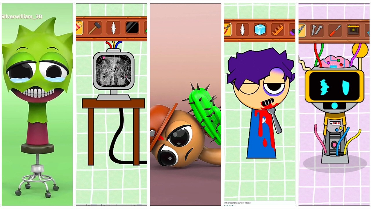 Funny Characters VS Crazy Pain Test! 😂 Last One Standin - YouTube
