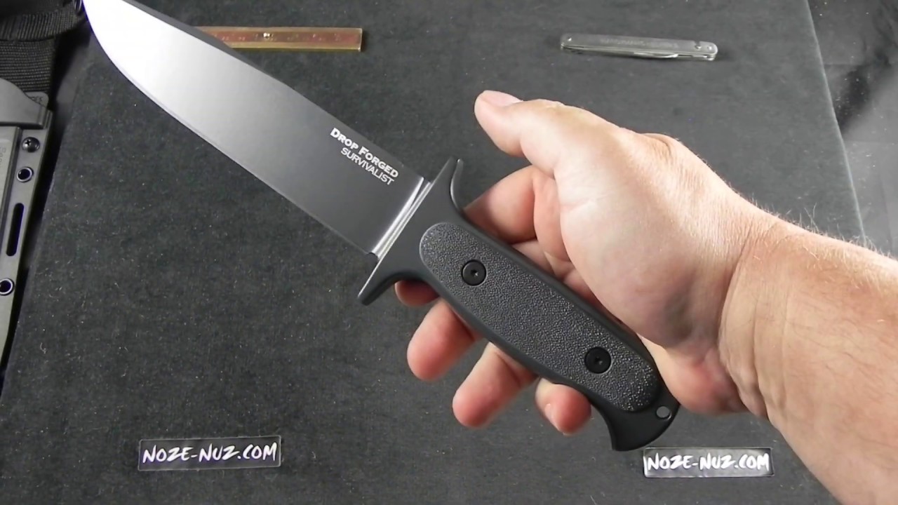 CS36MH Cold Steel Drop Forged Survivalist - YouTube