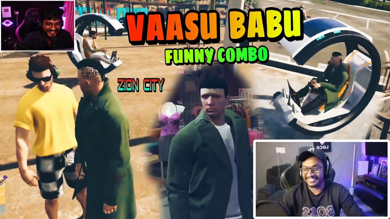 Vaasu - Babu Combo 😌💥 New look Vaasu 😂 Full Fun and Thug Moments 😅 In ...