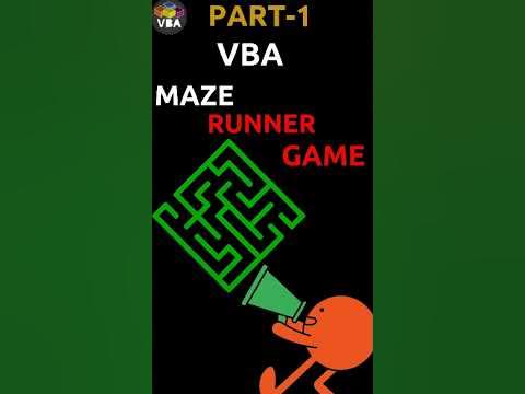 Build a Maze Runner Game in Excel Using VBA! (Part 1) #vba #automation #macro #excel #shorts ...