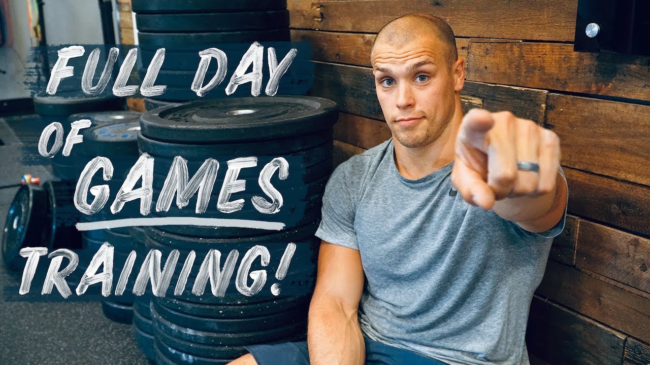 Full Day of CrossFit Games Training - Cole Sager - YouTube
