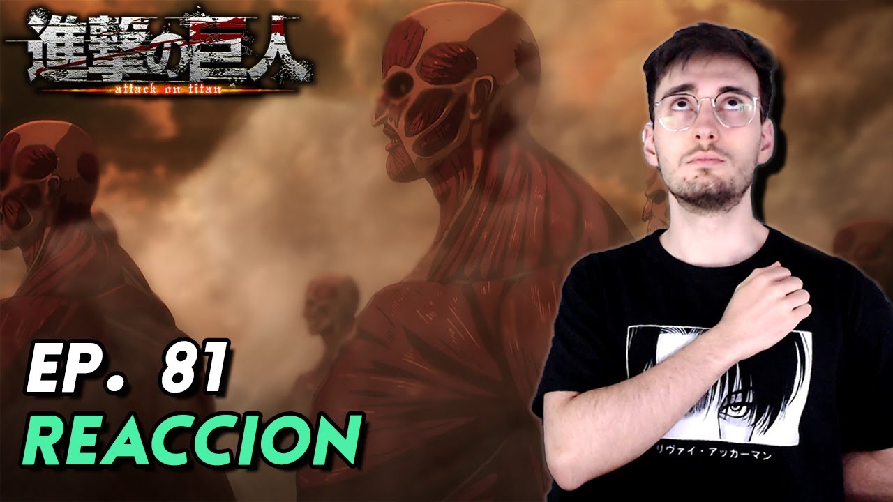 Attack on Titan ep 81 sub español Final Season Part 2 | Reacción ...