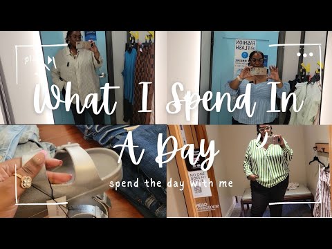 LIFE LATELY WHAT I SPEND IN A DAY SHOPPING IN ATL ON A BUDGET PLUS SIZE ...