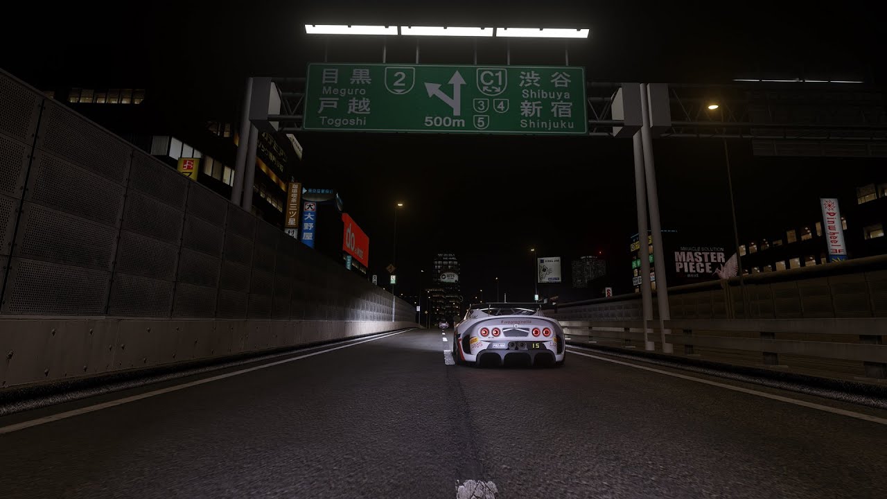 Assetto Corsa - Shutoko C1 - Crash 2 - YouTube