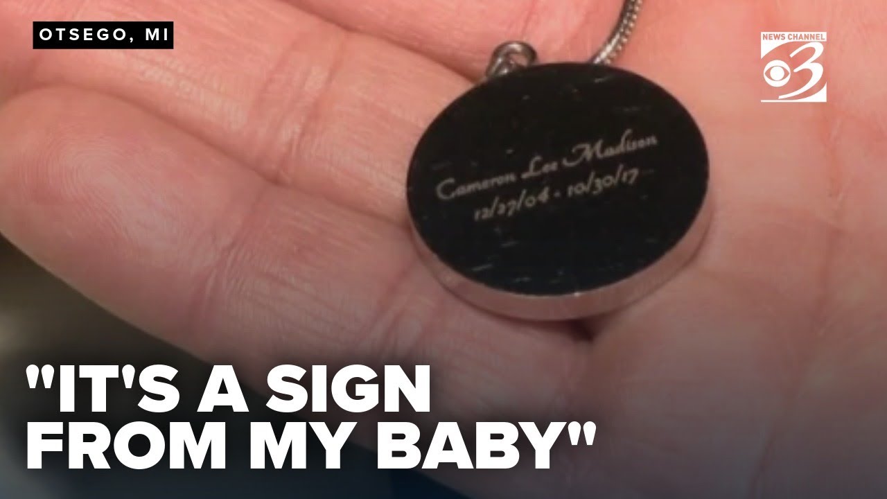 "It's a sign from my baby:" Goodwill employees return lost necklace of ...